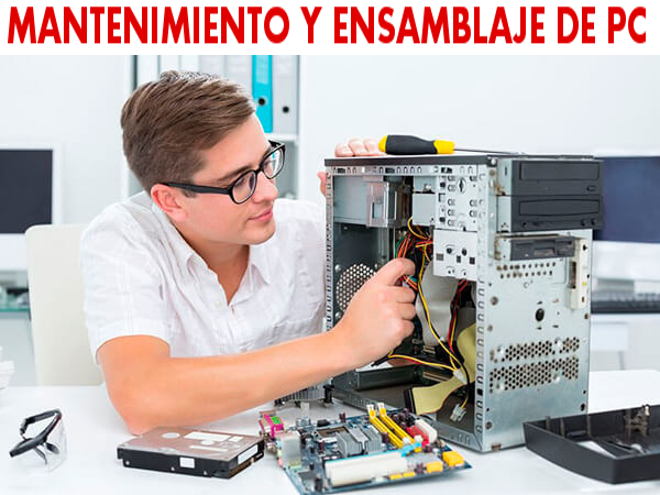Curso de ensamblaje y mantenimiento de computadoras - Cursos de reparación Curso de ensamblaje y mantenimiento de computadoras - Cursos de reparación