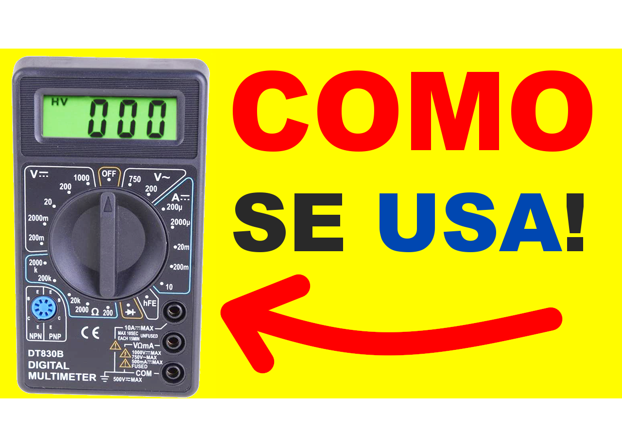 Curso basico sobre el uso del multimetro - Cursos de reparación